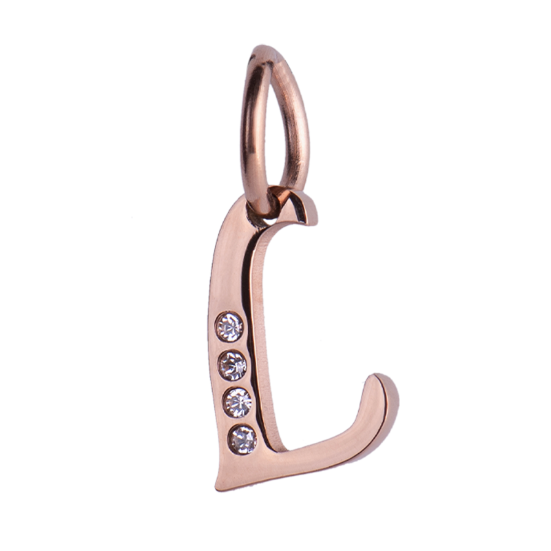 Charm de Inicial Letra Lizzy – Letra L